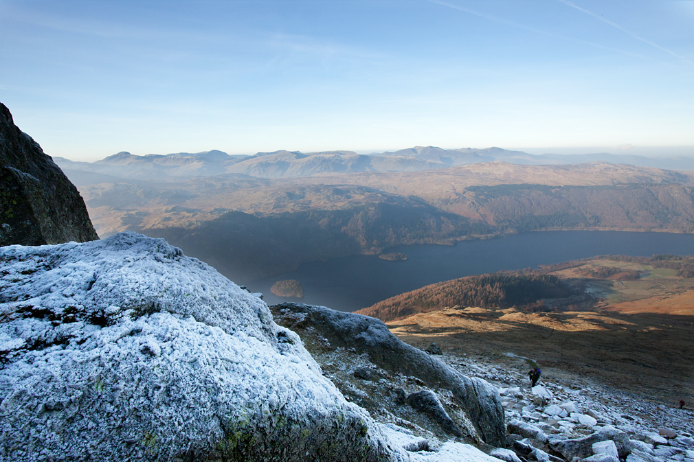 phils photographic adventures: Helvellyn 16/1/12 Cloud inversion