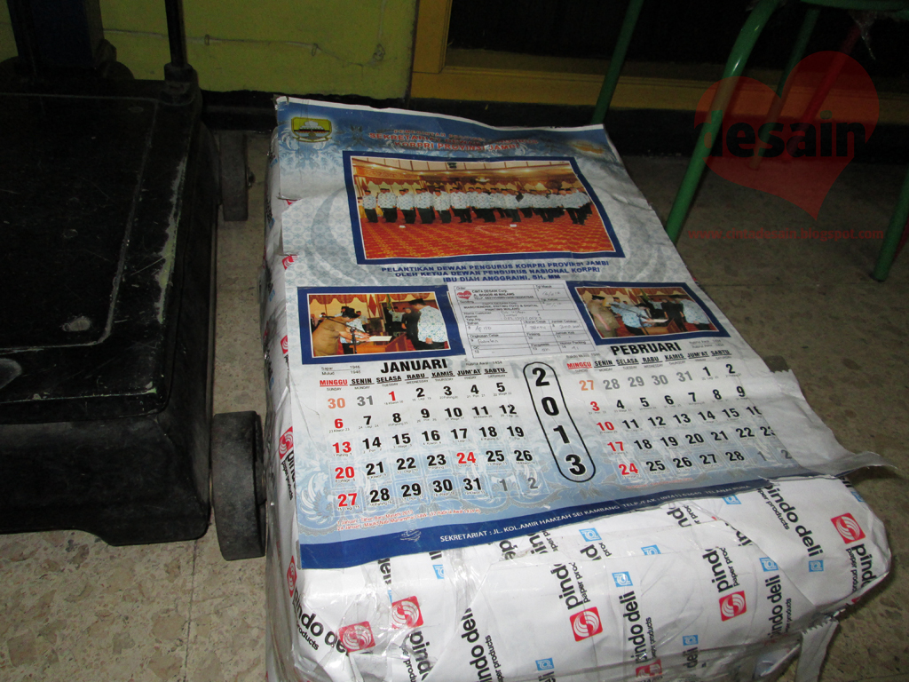 Terima Order: Cetak 3000 Kalender dari Jambi - Album Kolase Wedding ...