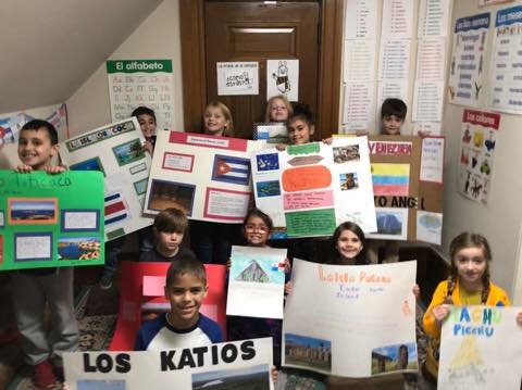 Antioch School News: Spanish Class Projects