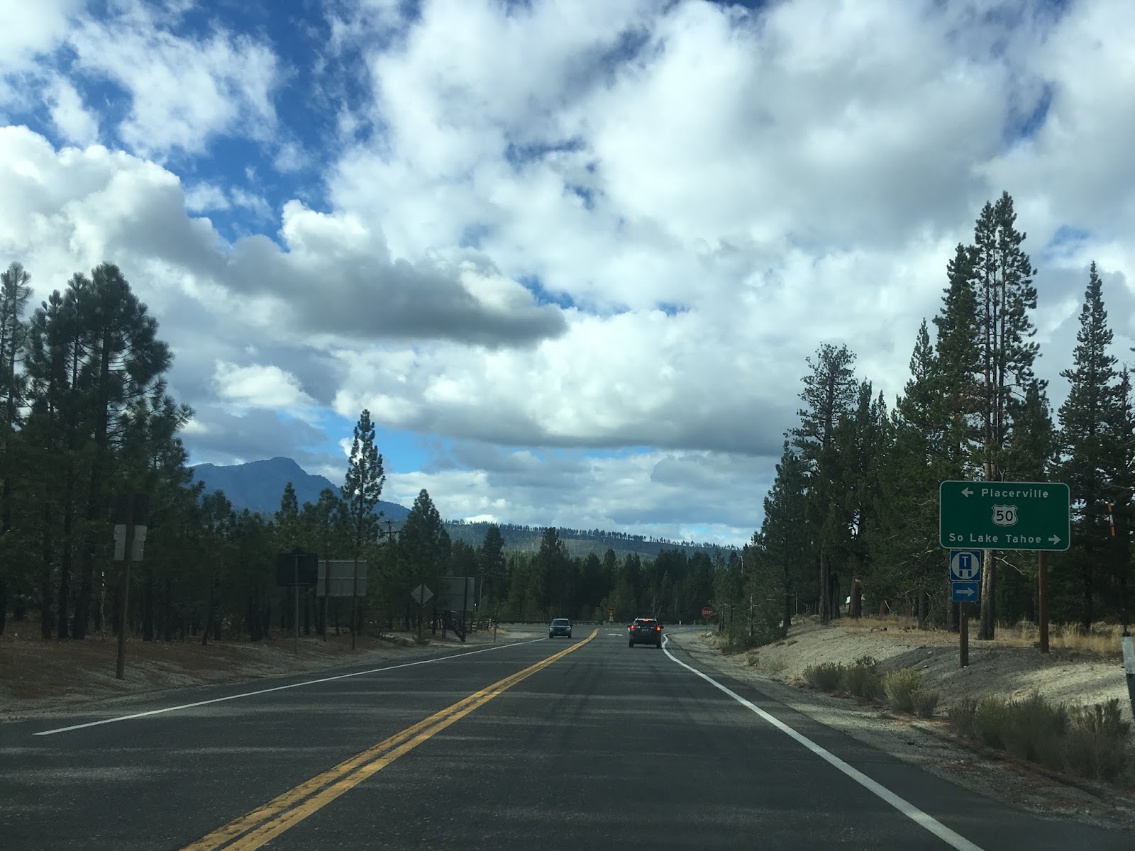 California State Route 89 through Luther Pass