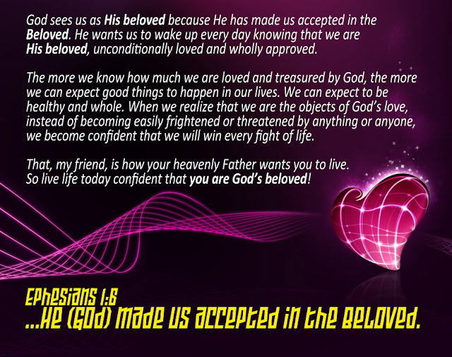 Live RIGHT by believing RIGHT: Ephesians 1:6 – God Is Well Pleased With ...