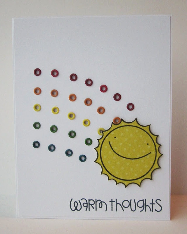 Chick-n-Scrap: Sending Warm Thoughts~ Challenge Card Entry