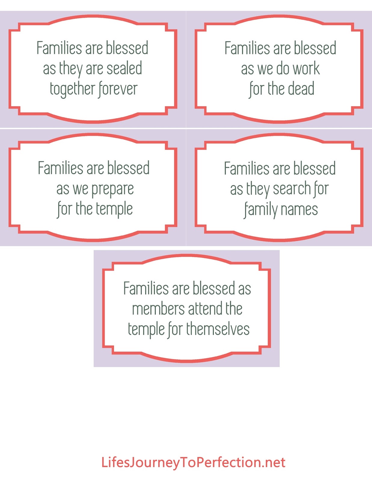 Life's Journey To Perfection: 2016 LDS Sharing Time Ideas for July Week ...