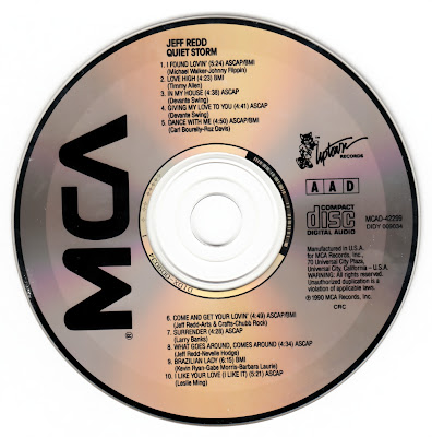 highest level of music: Jeff Redd - A Quiet Storm-(Retail)-1990