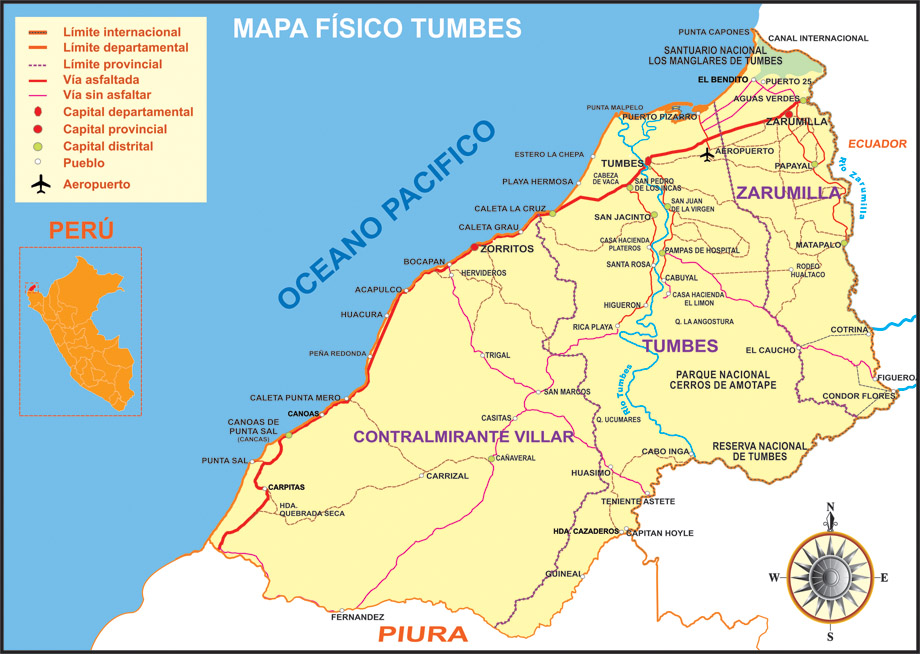 CUIDADO DE LOS ECOSISTEMAS DE LA REGION TUMBES