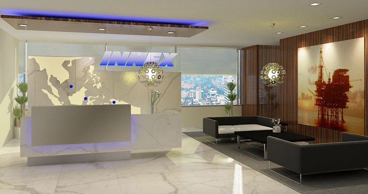Prasetyo's Design Journal: Reception Area for Corporate Office