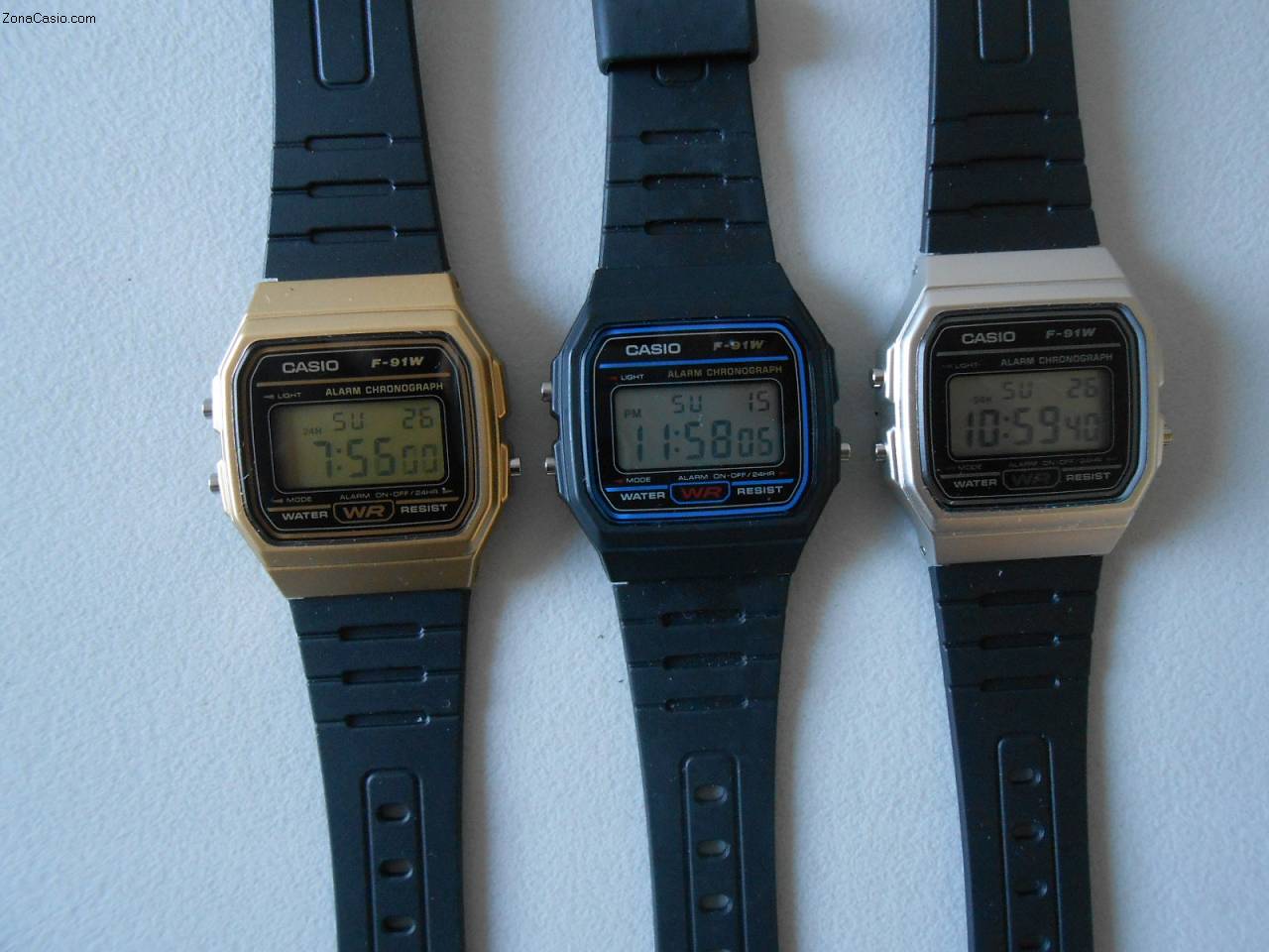 Zona Casio: Prueba: Casio F-91-WM. Vuelve "el grande"