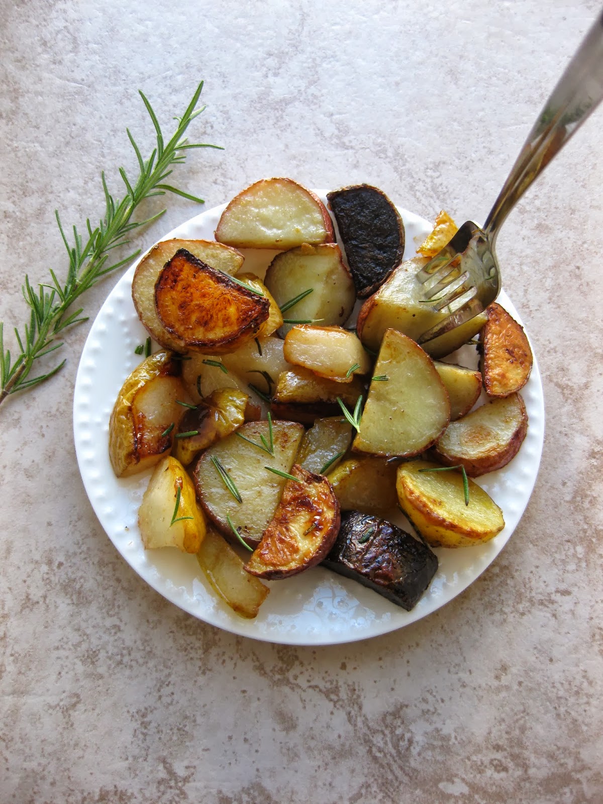 Stew or a Story: Rosemary Roasted Potatoes & Pears