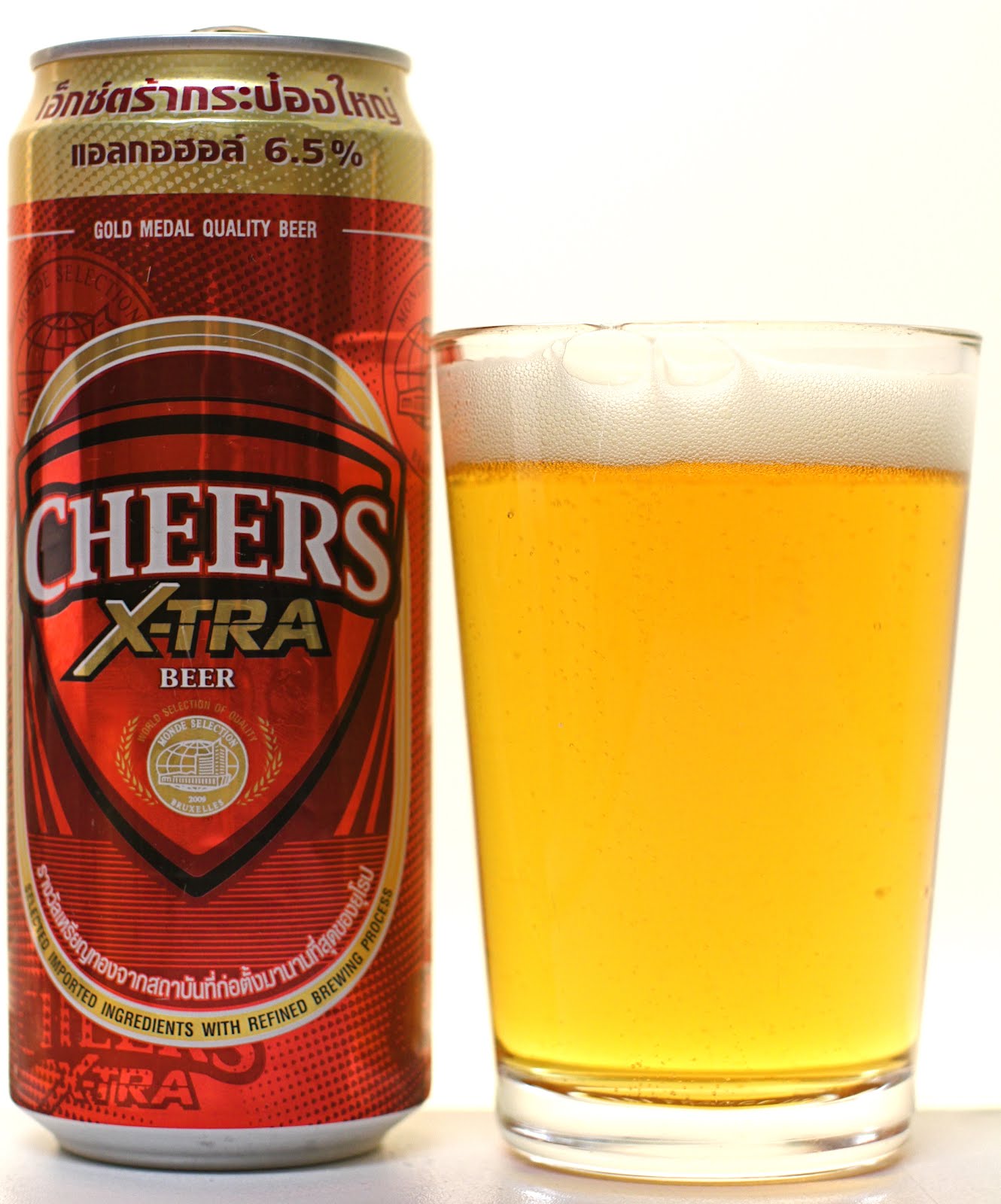 Keikyblogi: Cheers beer 5,0% / Cheers X-tra 6,5% THAIMAA