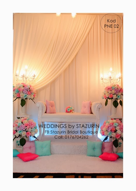 stazurinweddings Pelamin Dewan Pelamin Tunang Mini Pelamin Nikah ...