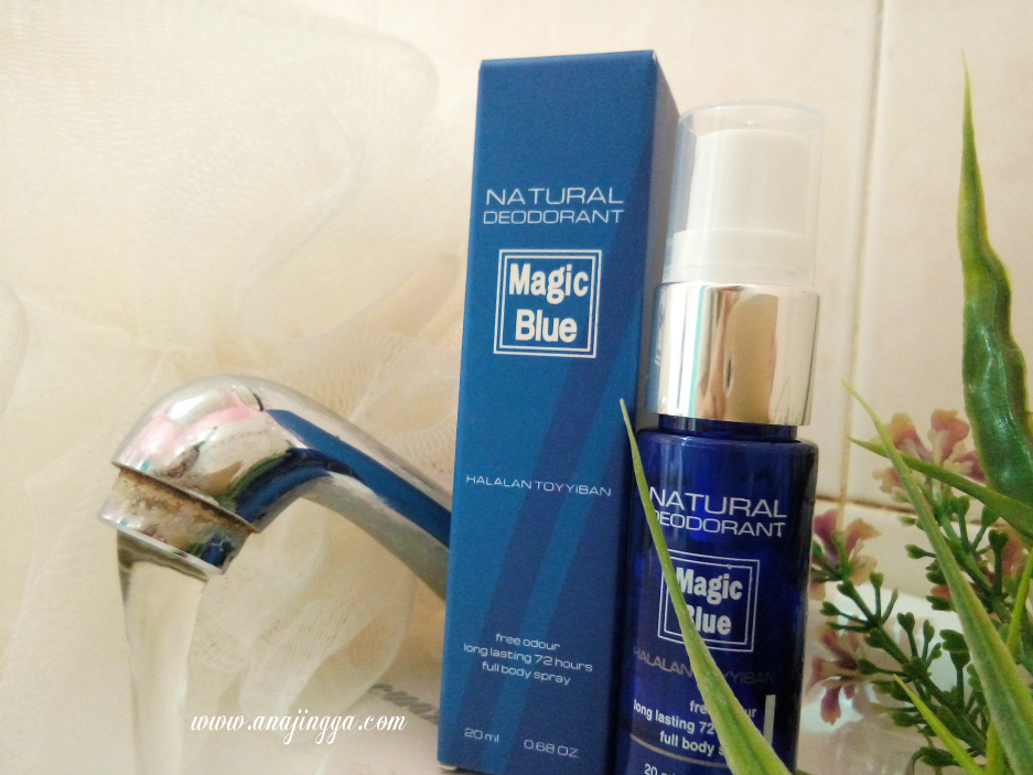BAU BADAN BUKAN LAGI MASALAH DENGAN MAGIC BLUE DEODORANT