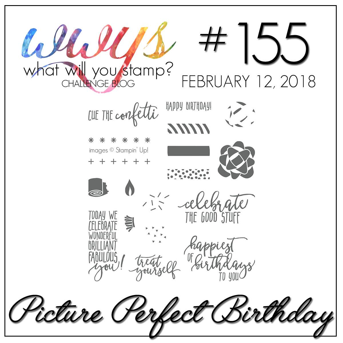 What Will You Stamp?: WWYS #155 // Picture Perfect Birthday.