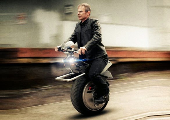 Inventos Tecnológicos y Novedosos: Ryno, la moto eléctrica de una sola ...