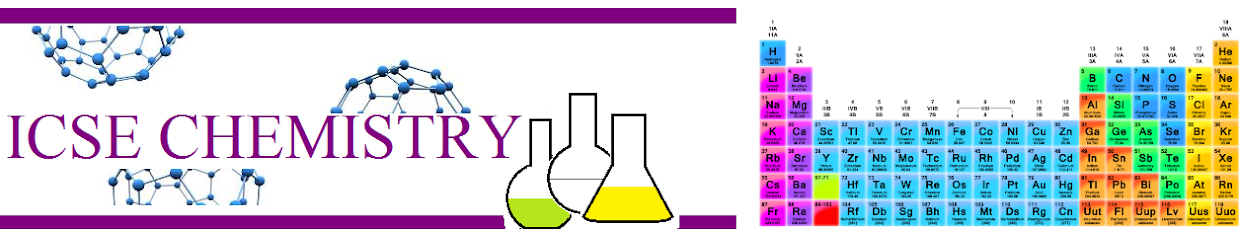 ICSE CHEMISTRY