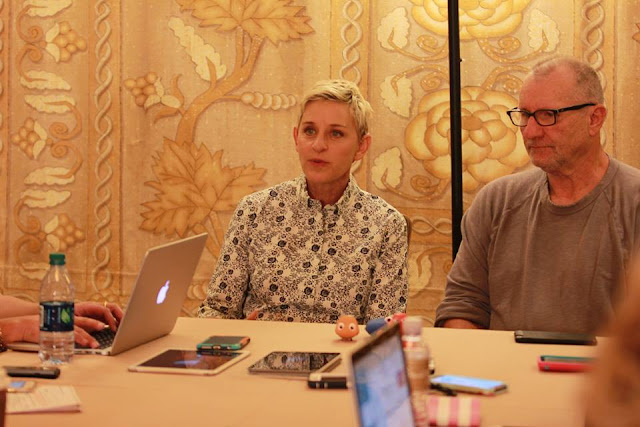 My #FindingDoryEvent Ellen DeGeneres & Ed O’Neill interviews!