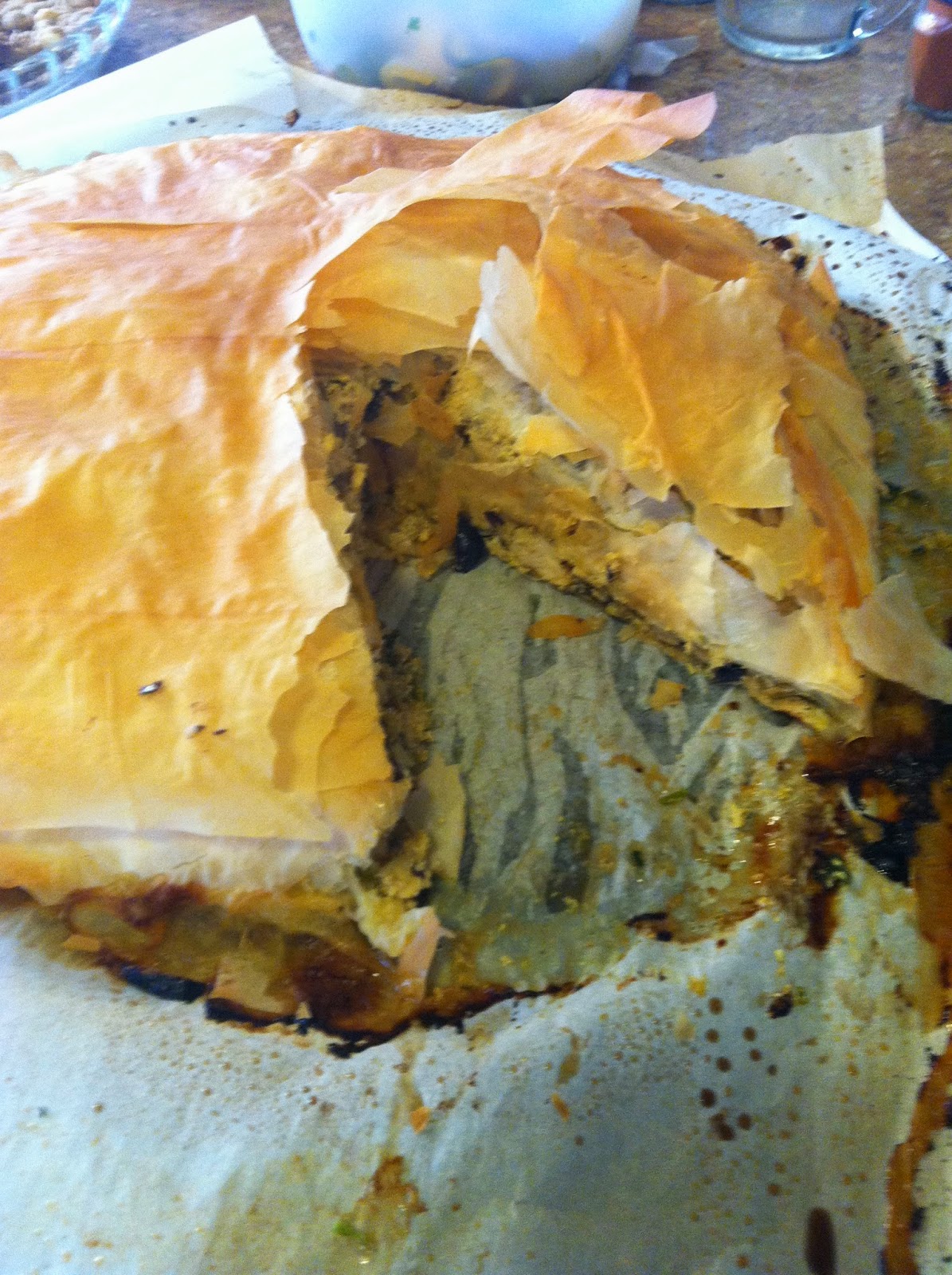 Directionally Challenged : Moroccan Chicken Pie