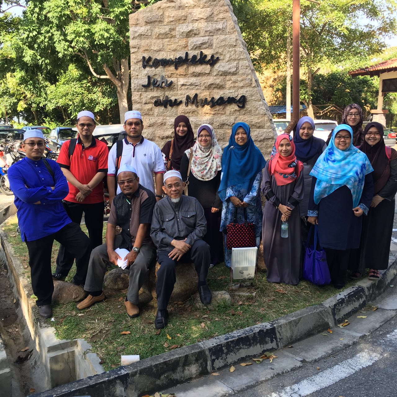 ISDEV & IRM VISIT PULAU AMAN