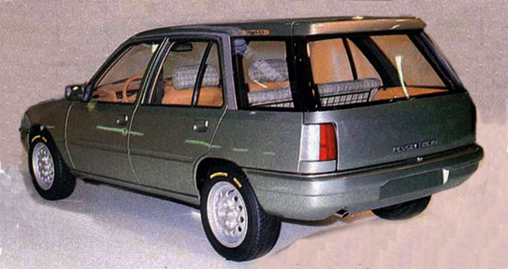 .: 205 Verve Break Concept. Pininfarina 1984