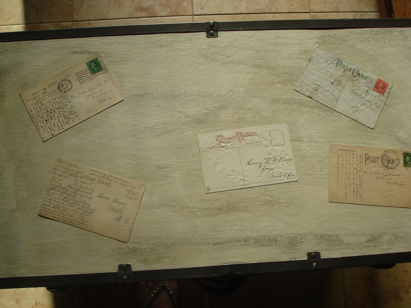 Prudently Painted Vintage: Travel Trunk