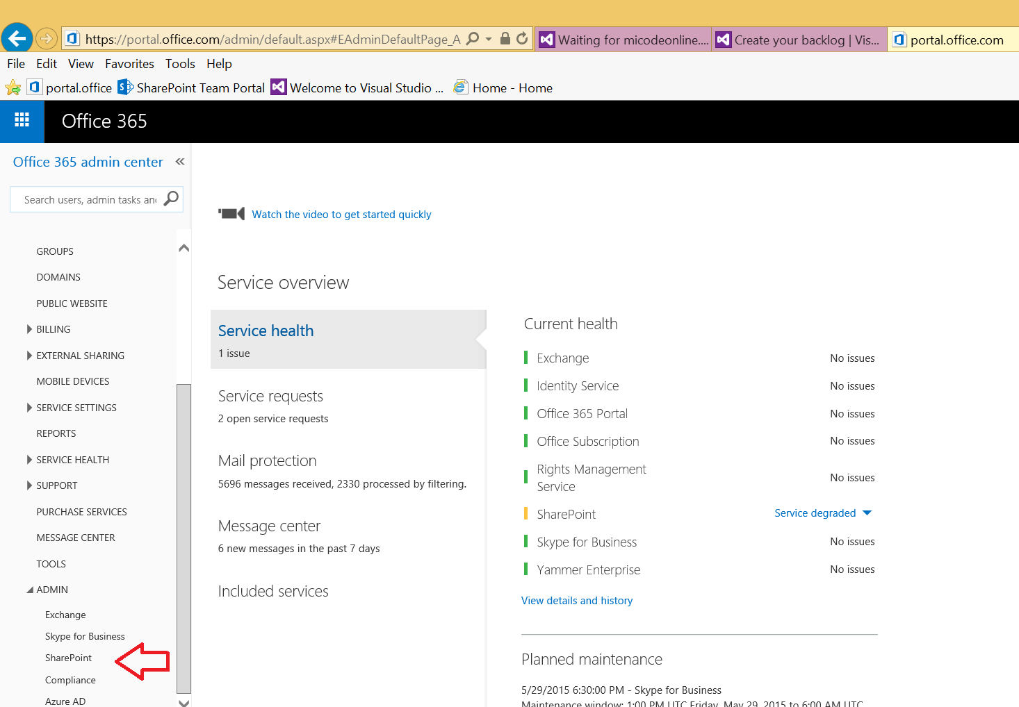 Chanaka's Blog: Hide DELVE / VIDEO icons in Office 365 SharePoint portal