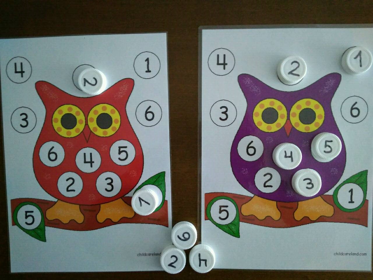 RECURSOS DE EDUCACIÓN INFANTIL: JUEGOS PARA IDENTIFICAR EL NÚMERO