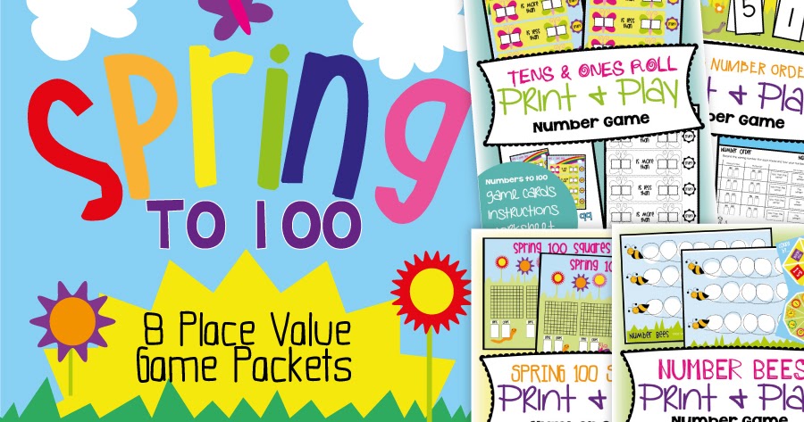 Spring Place Value Games | From the Pond