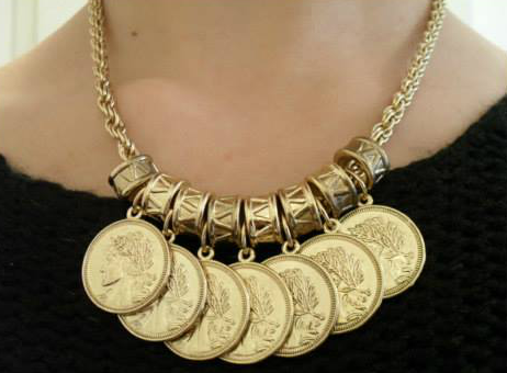 Boho ogrlice sa novčićima - gde kupiti i kako nositi - Get Sparkly│Prvi ...