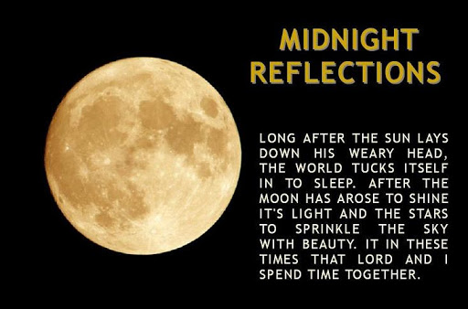 Midnight Reflections: Dear God, I Love You