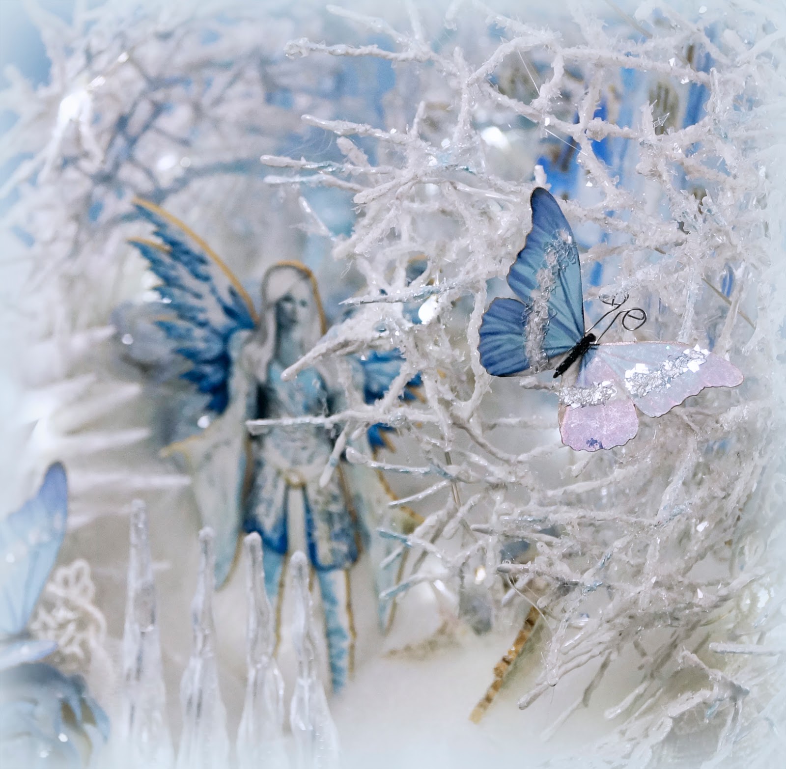 Terry's Scrapbooks: Reneabouquets Ice Fairy Warrior 3D project (A ...