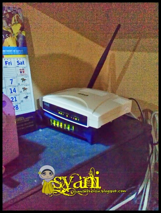 ♥SYANI♥: BILA MODEM STREAMYX KENA KILAT