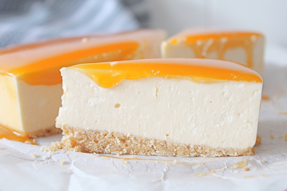 Apricot Nectar Cheesecake - Threadbare Creations