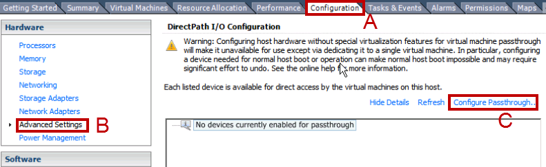 Working for better server: 如何在VMware開啟GPU passthrough給VM用
