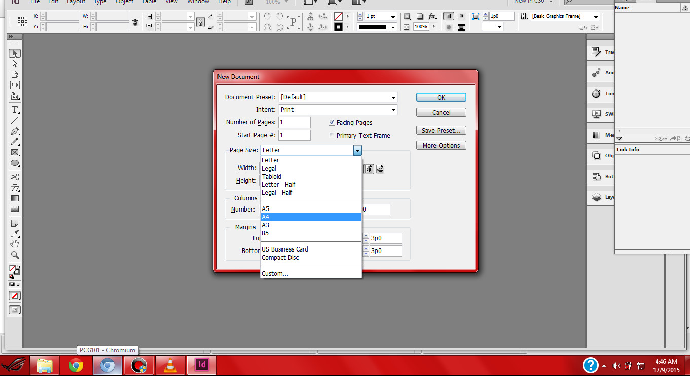 Computer Graphic: INDESIGN INTRODUCTION (week 5)