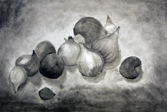 Basic Drawing 1: Ink Wash Drawings from GSU