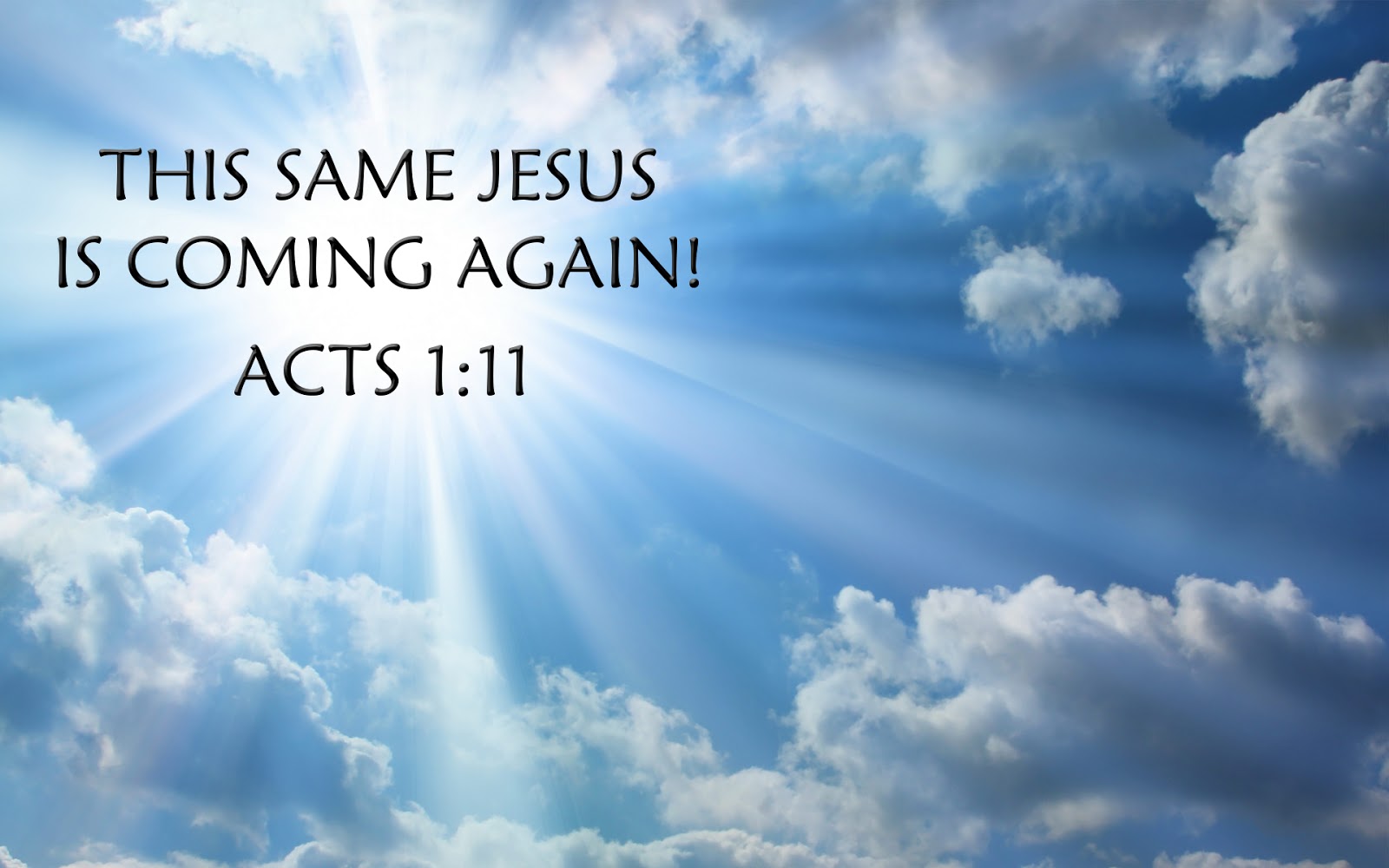 Whitestone Christian Fellowship: THE ASCENSION