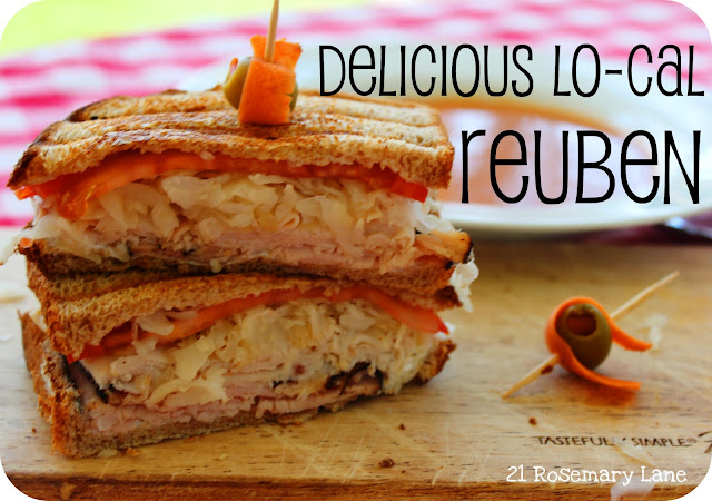 21 Rosemary Lane: Low Calorie Turkey Reuben
