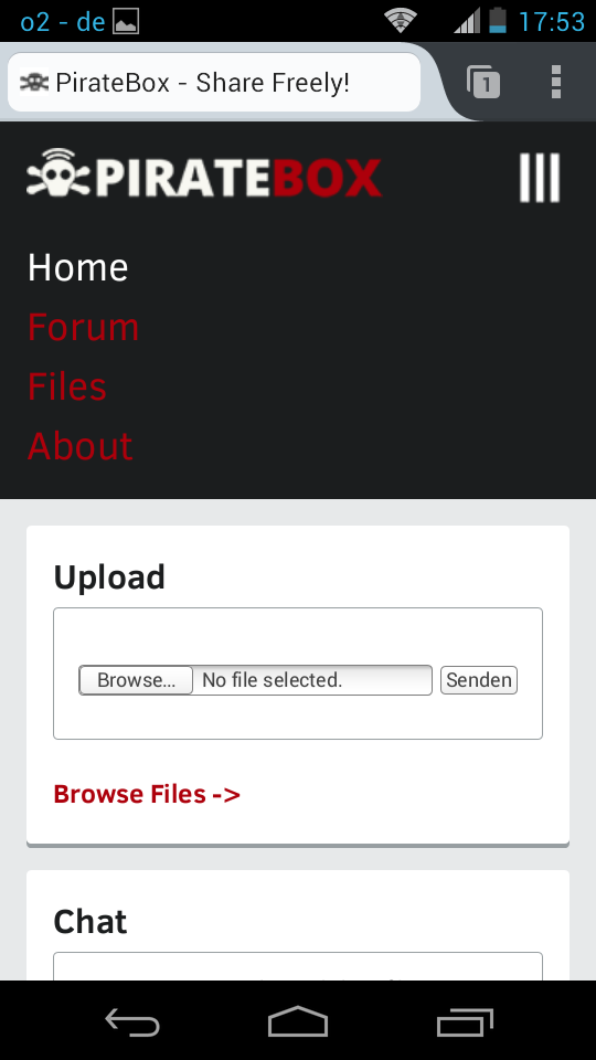 Monomos Blog: Piratbox auf Demos
