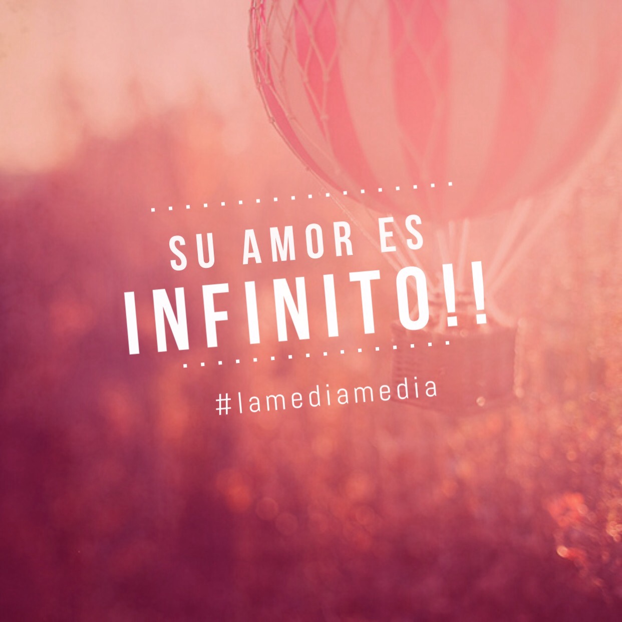 Dios es Primero: SU AMOR ES INFINITO