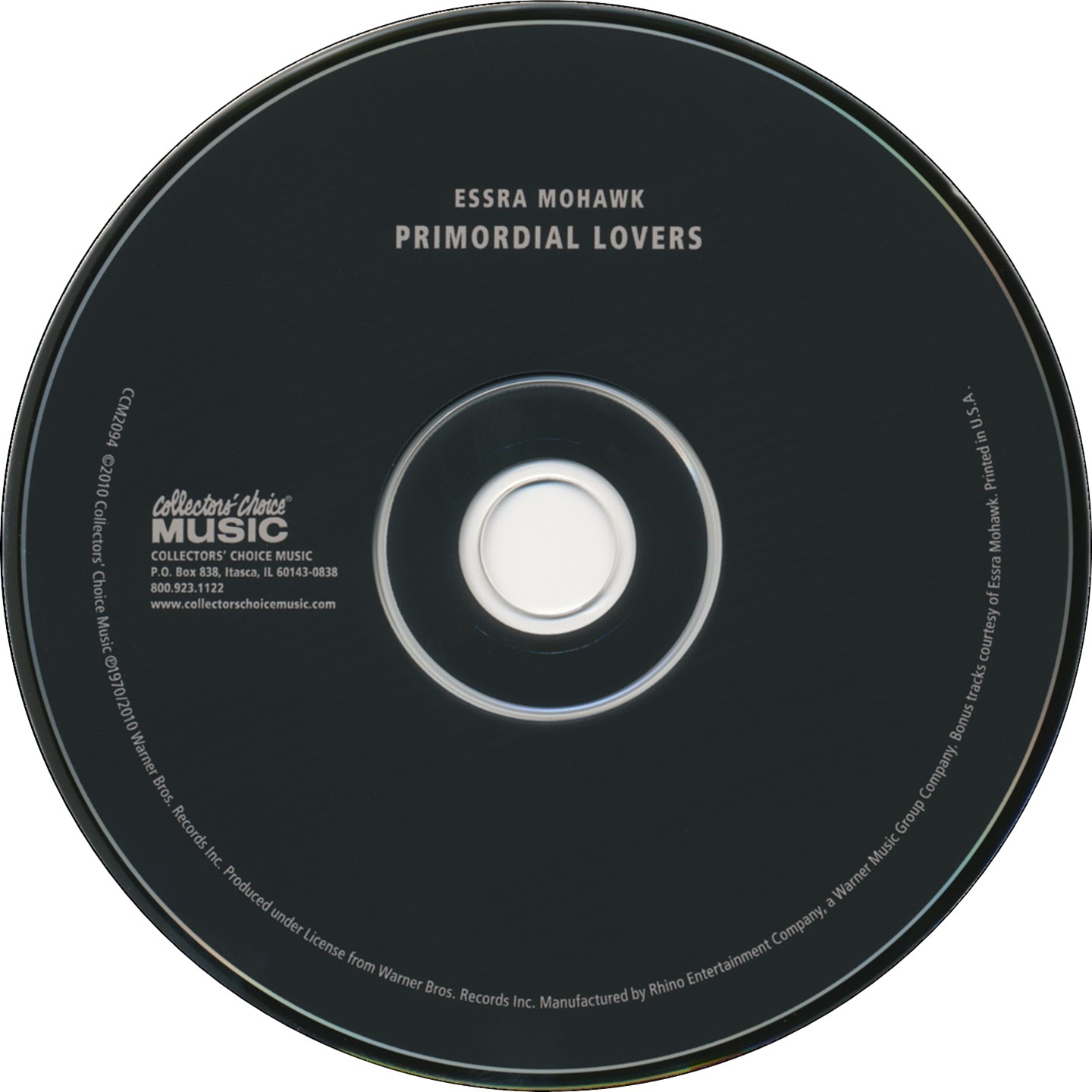 1970 Primordial Lovers - Essra Mohawk - Rockronología