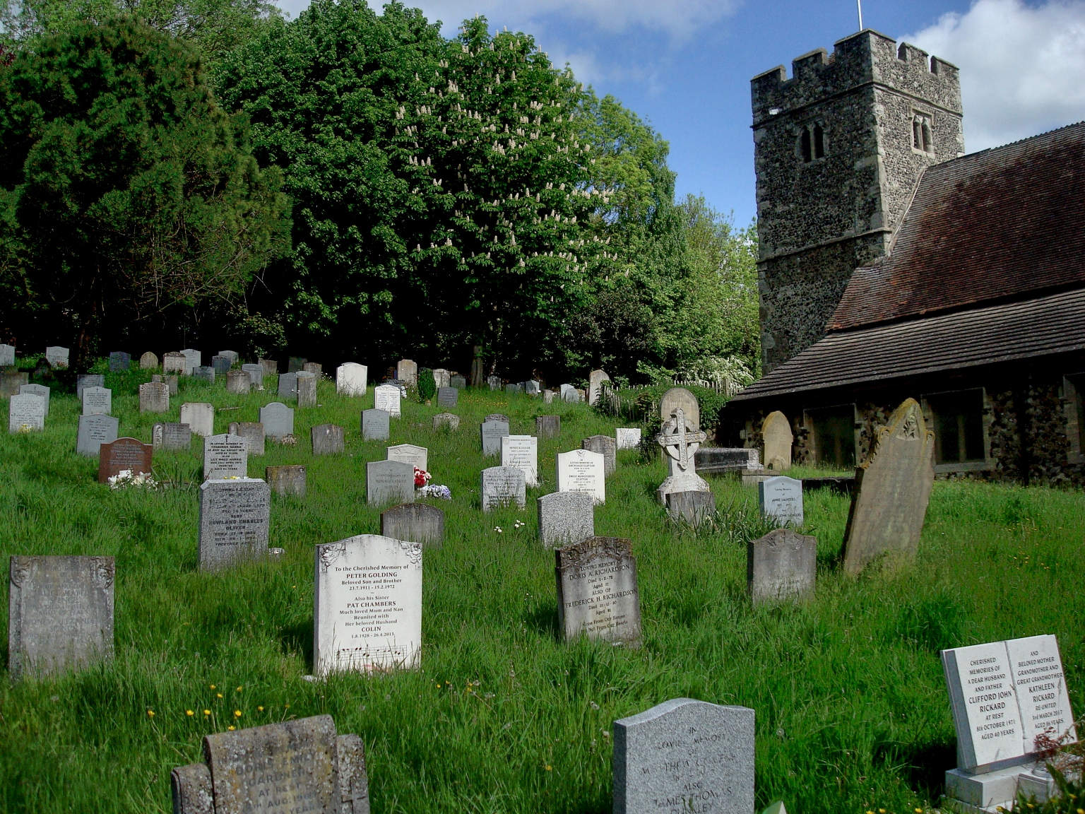 Halling Views...: Cuxton Church to Upper Bush