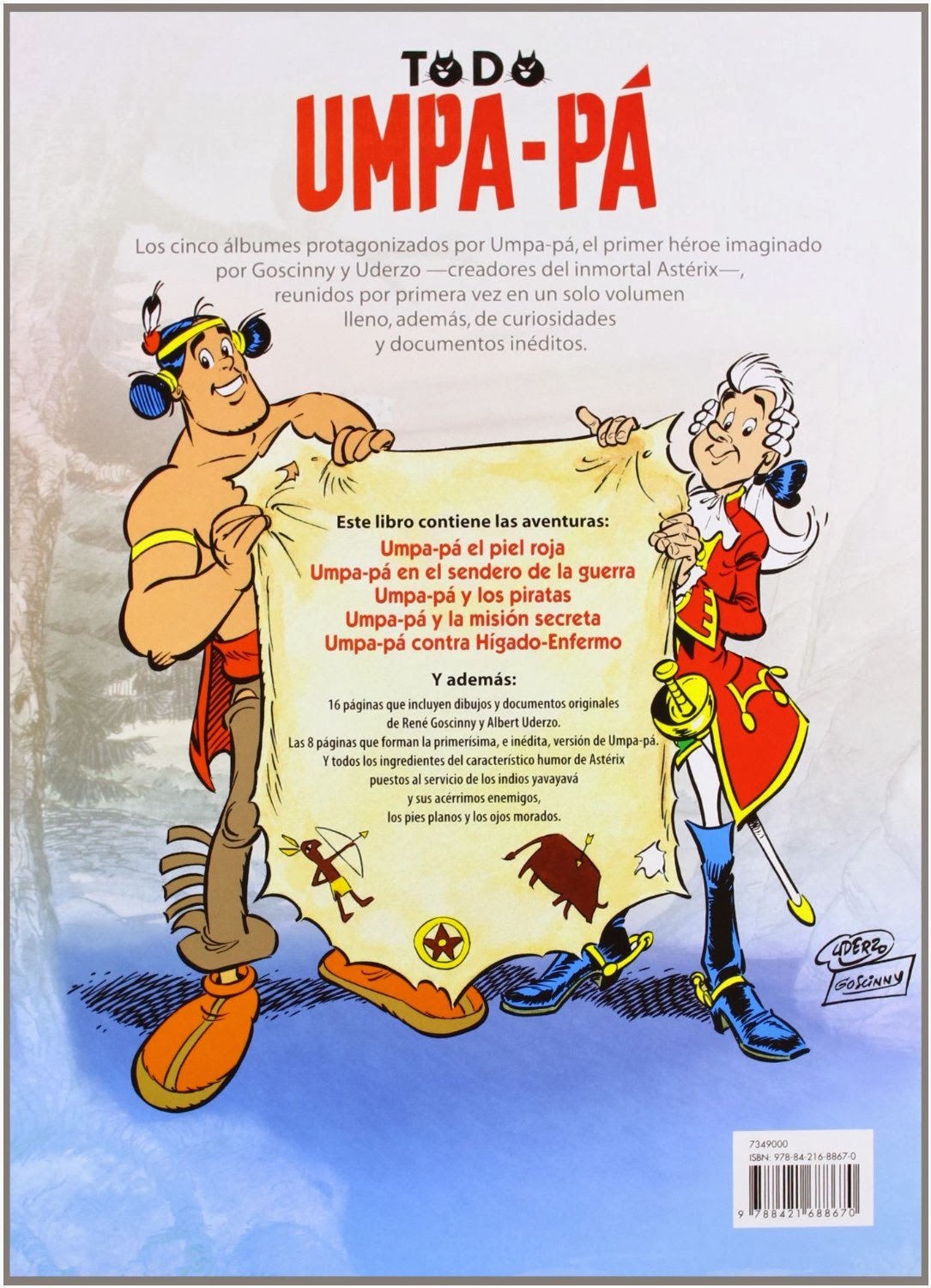 MANDRIL: "Umpa-Pá, El Piel Roja": El primer personaje creado por ...