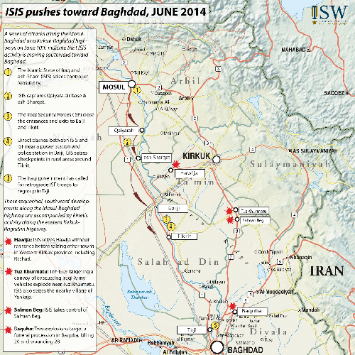 The terrorist organization daash taken over many Iraqi cities Musel and ...