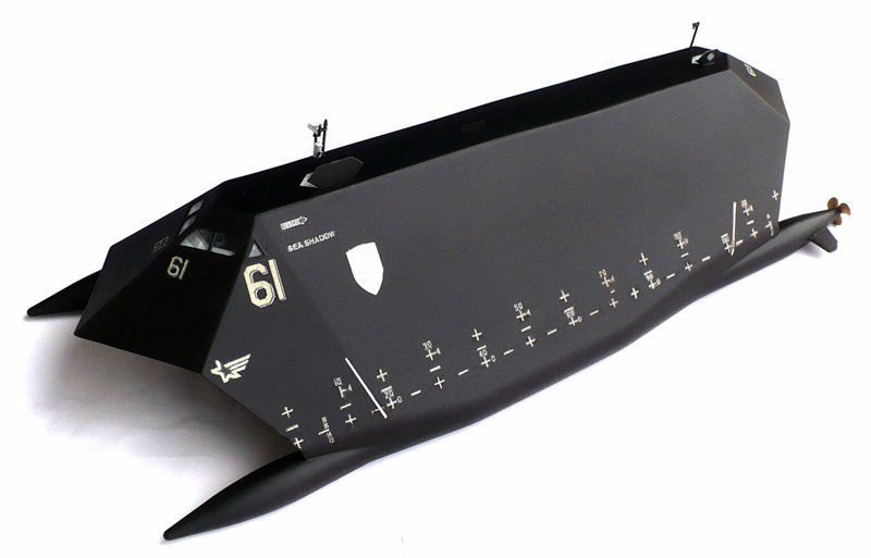 The Great Canadian Model Builders Web Page!: Lockheed Sea Shadow IX-529