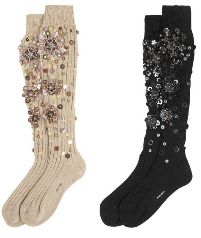 frashion: DIY_ embellished socks / Uradi sam_ šljokičave čarape