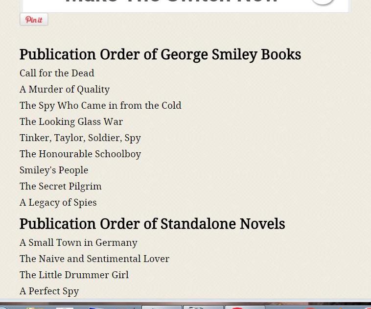 MC2 is BackUP: The Books of George SMILEY