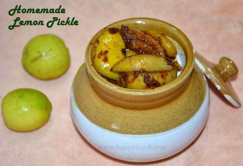Homemade Lemon Pickle Recipe| Lime Pickle | Happy's Cook