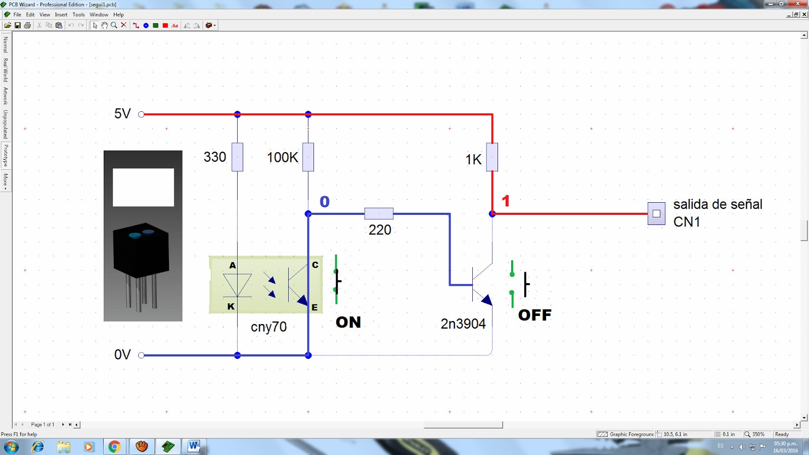 INGENIO MECATRONICO: MÓDULO CNY70