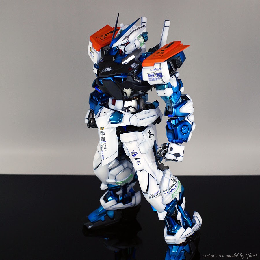 GUNDAM GUY: PG 1/60 MBF-P03 Gundam Astray Blue Frame - Customized Build