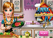 Anna Real Cooking Frozen | juegos de besos - chicas amor jugar online