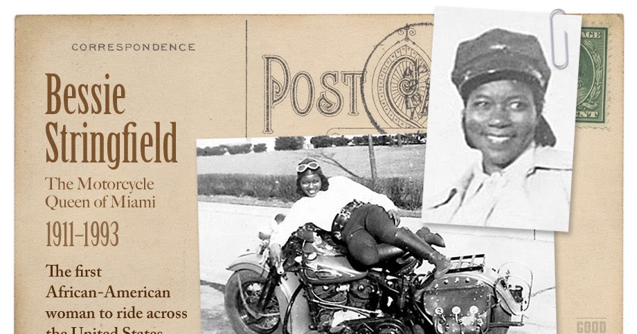 MOTOtaxidiotis: The Motorcycle Queen of Miami, Bessie Stringfield.